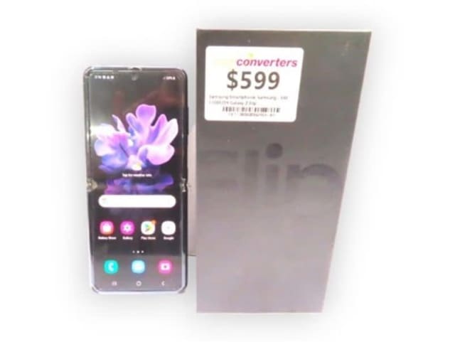 Samsung Galaxy Z Flip Sm-F700f/DS 256GB Blue (000600362953) | Android ...