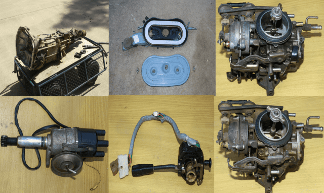 1992 Subaru Brumby 4x4 parts to suit EA81 | Engine, Engine Parts ...