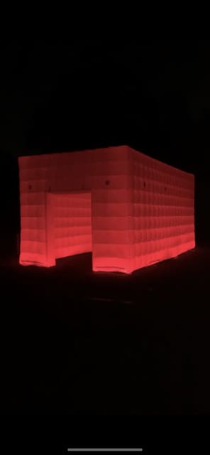 INFLATABLE BLOW UP LED MARQUEE LIGHT UP PARTY TENT HIRE - Miscellaneous ...