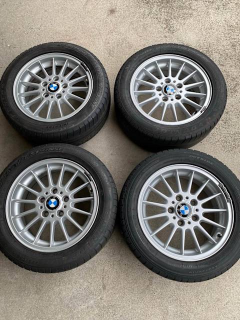 Bmw e30 wheels style 32 ,5x120,16 inch et 46 in very good condition ...