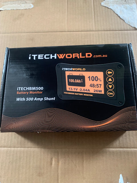 Battery monitor, Itech 500 amp shunt | Other Parts & Accessories ...