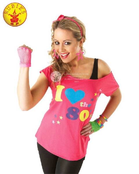 I LOVE THE 80s T-SHIRT, ADULT SIZE TO BUY ADELAIDE - Dresses & Skirts ...