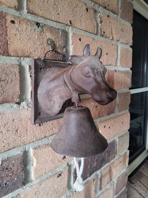 Cast Iron Cow Bell - Other Home Decor in Theodore ACT | Gumtree Australia