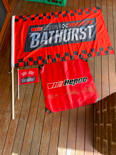 Supercars Bathurst repco flags ford Holden | Collectables | Gumtree ...