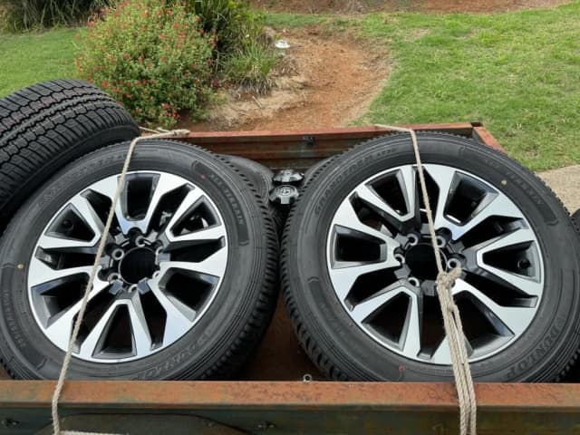 Five new rims & tyres from Dec. 2023 delivered Toyota Prado VX | Wheels ...