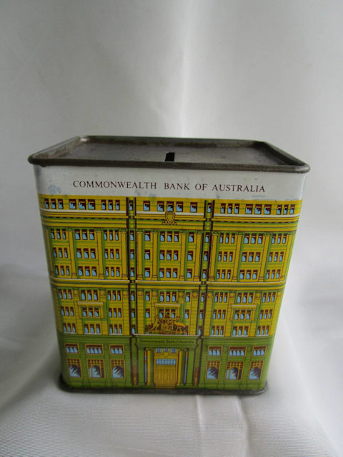 MONEY BOX - COMMONWEALTH BANK OF AUSTRALIA - VINTAGE 1960'S ...