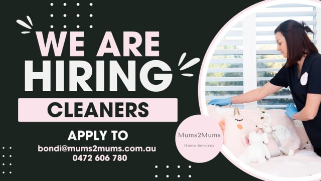 Cleaning Team Wanted - Mums2Mums Bondi(BONDI JUNCTION) | Cleaner ...