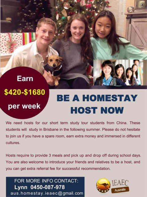 Looking for a host family | Other Jobs | Gumtree Australia Brisbane ...