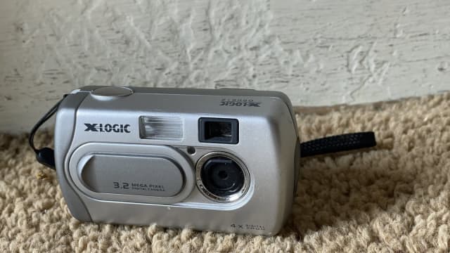 Vintage Retro Early Digital Micro Camera by XLogic | Digital Compact ...