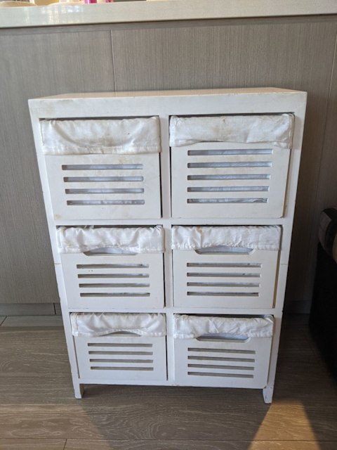 6 small white drawers - Dressers & Drawers in Zetland NSW | Gumtree ...