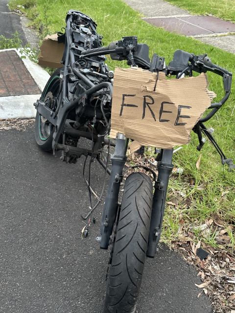 Free scrap motor bike - Miscellaneous Goods in Parramatta NSW | Gumtree Australia