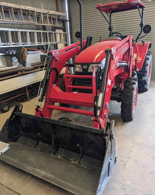 Apollo 554 Tractor with Low Hours and attachments | Farming Equipment ...