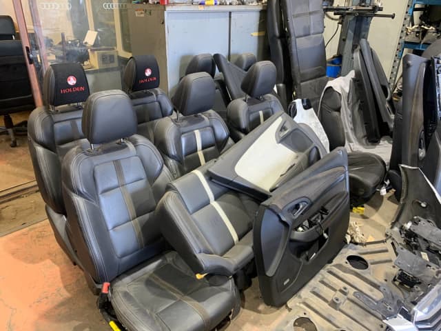 VF SSV Holden Commodore Black leather interior WN Caprice interior ...