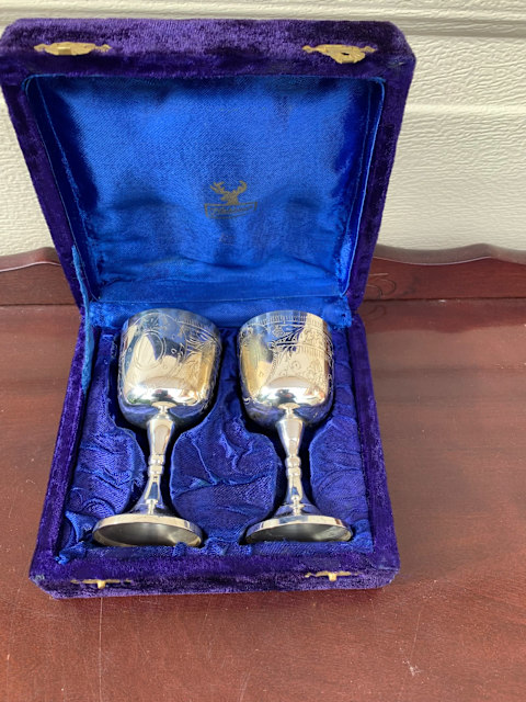 4 x Vintage Set Silver Goblets, Scotland - Collectables in Croydon ...