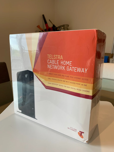 Telstra Cable Home Network Gateway - Modem, Router & Wi-Fi Access ...