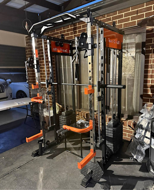 💪 Brand New All-In-One Smith Machine Functional Trainer - Gym & Fitness ...