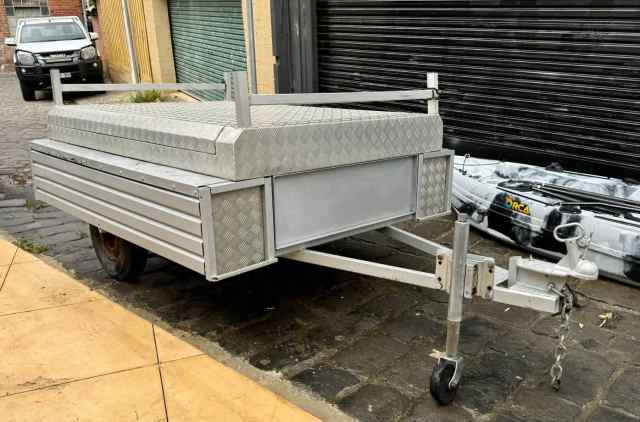 6x4 Light Duty Trailer with Alum. Cover -Your Perfect Summer Companion ...