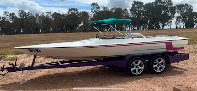 1996 early sleekline 21ft ski boat | Other Boats & Jet Skis | Gumtree ...