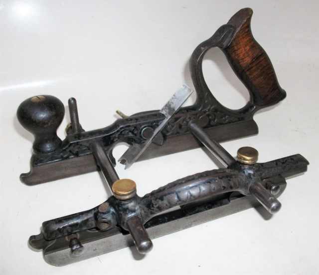 ANTIQUE STANLEY TRAUTS PATENT 1873 SKEW CUTTER COMBINATION PLANE No 46 ...