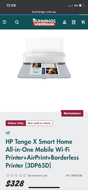 Hp tango wifi smart printer - Printers & Scanners in Stirling WA ...