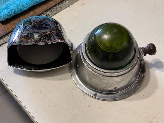 Wilkie West Germany Compass - rare & unique Chrome piece | Collectables ...