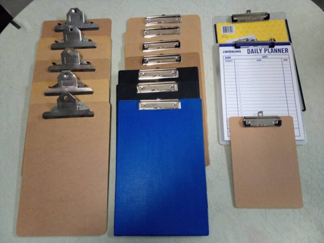 Assorted clipboards, ring binders and dividers. - Miscellaneous Goods ...