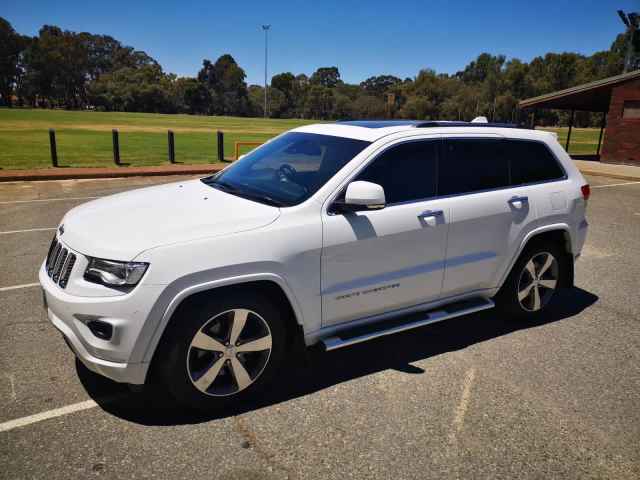 2015 JEEP GRAND CHEROKEE OVERLAND (4x4) 8 SP AUTOMATIC 4D WAGON, 5 sea ...