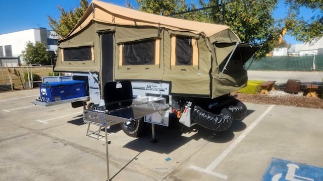 MDC Cruiser Slide Forward fold hard floor camper trailer | Camper ...