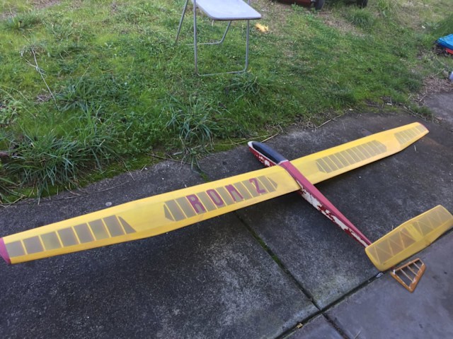 Vintage Model Glider, Free To Good Home - Miscellaneous Goods in Narre ...
