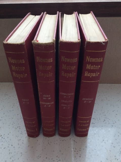 Newnes Motor Repair 4 Volume Set | Other Parts & Accessories | Gumtree ...