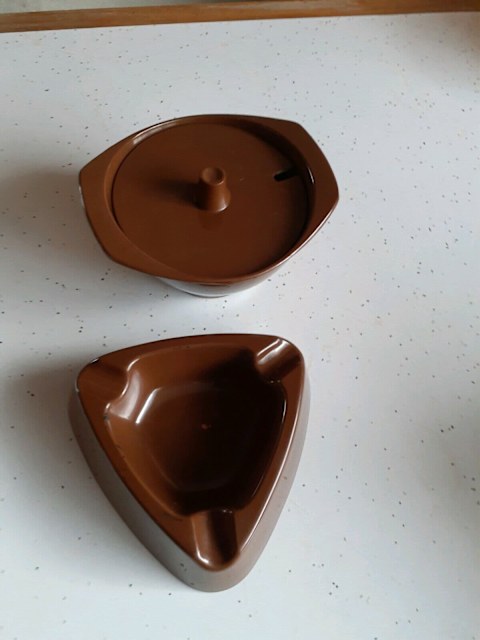 Bessemer Ware Brown Sugar Basin and Ash Tray. | Antiques | Gumtree ...