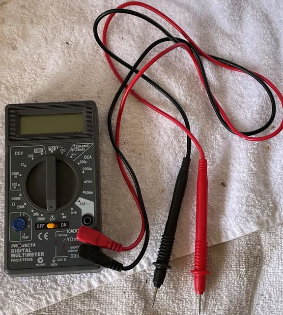 Projecta Digital Multimeter DT830B & Set of Probes Leads | Hand Tools ...