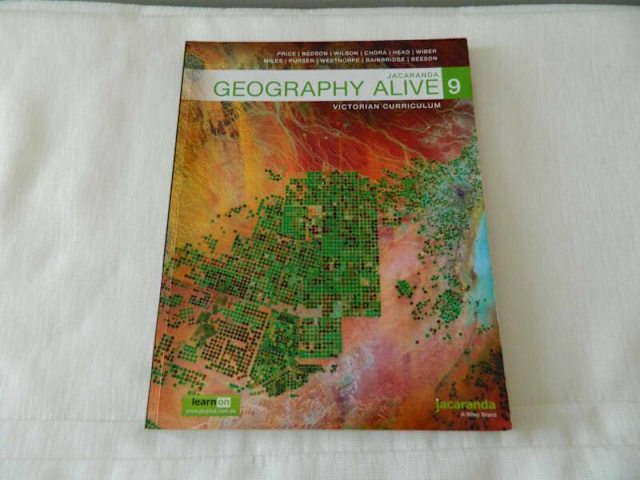 GEOGRAPHY ALIVE 9 Jacaranda Victorian Curriculum | Textbooks | Gumtree ...