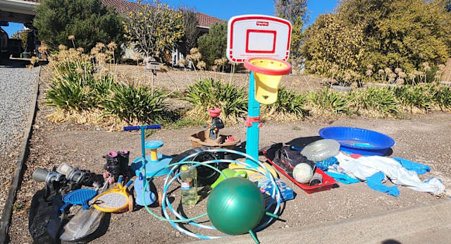 free stuff what ever doesnt get a new life will be hard rubbish ...