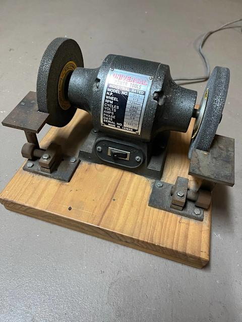 Vintage Bench grinder 1/3 Hp Universal Power Tools - Other Tools & DIY ...