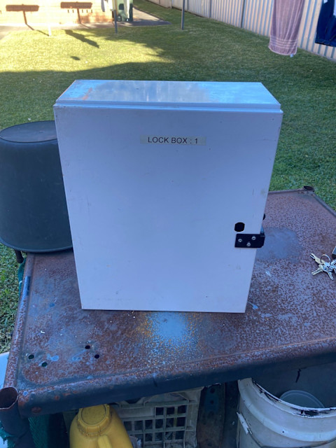 Metal lock box - Tool Storage & Benches in Kurri Kurri NSW | Gumtree ...