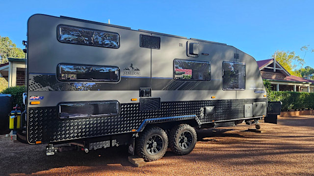Stallion Mustang Off-Road Triple Bunk Caravan 21.6 | Caravans | Gumtree ...