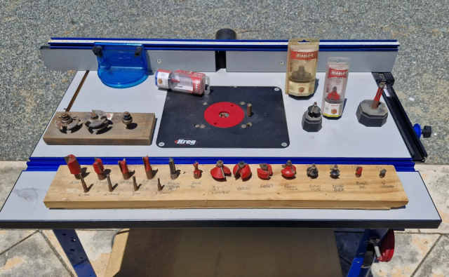 Kreg Large Router Table with Makita RP2301FC Router and Diablo Bits ...