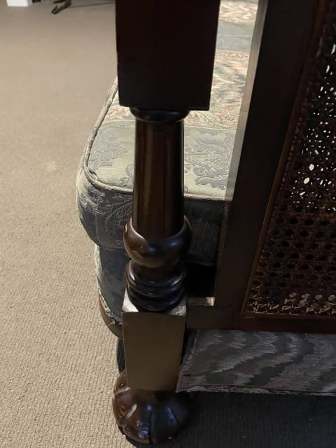 Antique /decorative carved wood 3 pce lounge suite | Other Antiques ...