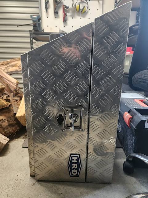HRD Left 750mm Aluminium Undertray Ute Storage Toolbox | Other Parts ...