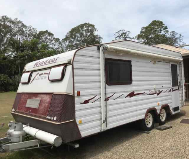 Windsor 18 ft caravan | Caravans | Gumtree Australia Logan Area ...