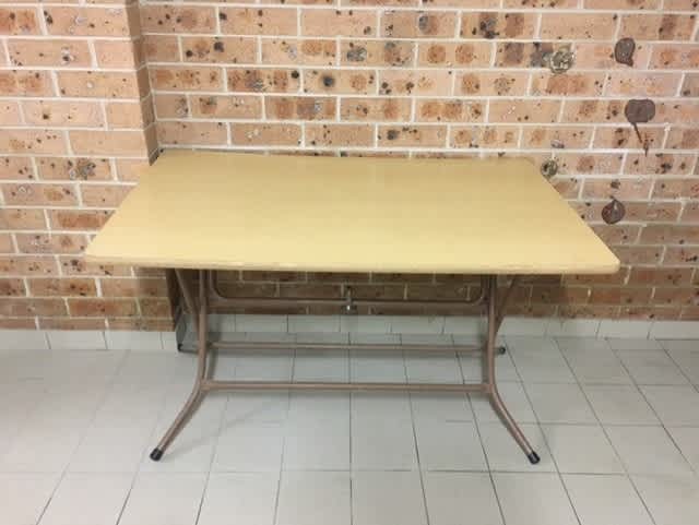Folding Table 120L x 75W x 71H - Dining Tables in Gymea Bay NSW ...