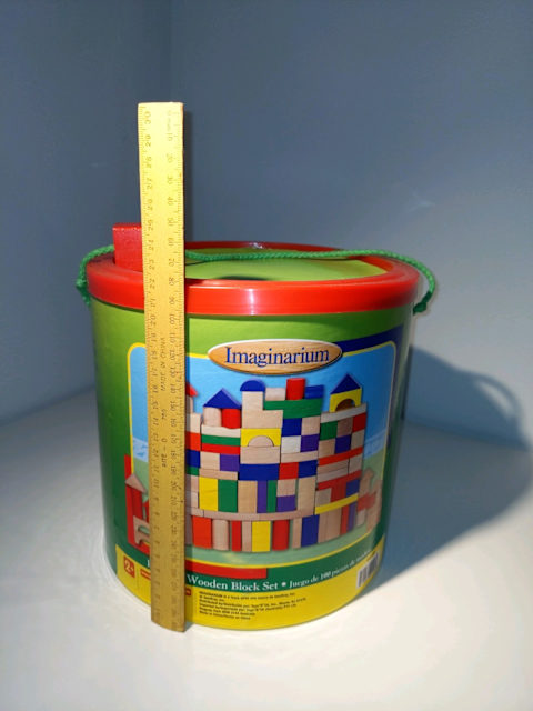 Imaginarium 100 piece wooden block set | Toys - Indoor | Gumtree ...