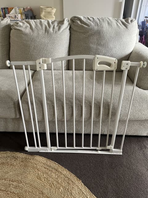 Perma Child Safe white safety gate | Safety Gates | Gumtree Australia ...