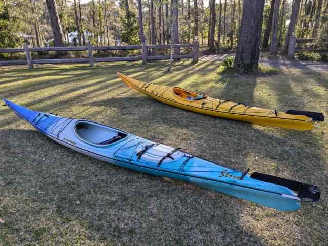 Current Design Storm Sea Kayaks | Kayaks & Paddle | Gumtree Australia ...