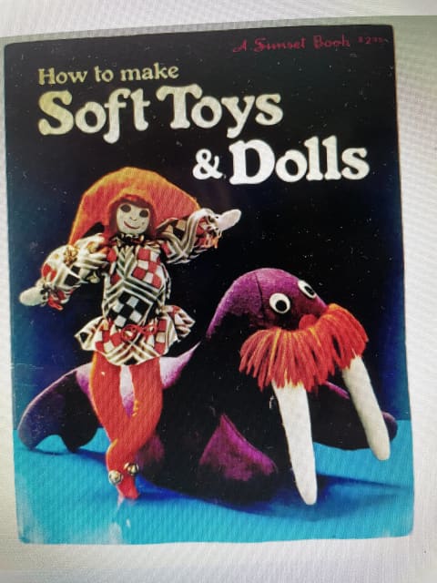 How To Make SOFT TOYS & DOLLS Book & Other Vintage Toy Patterns | Other ...