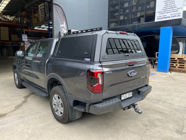 Next Gen Ford RA Ranger 2022 to Current Heavy Duty Steel Black Canopy ...