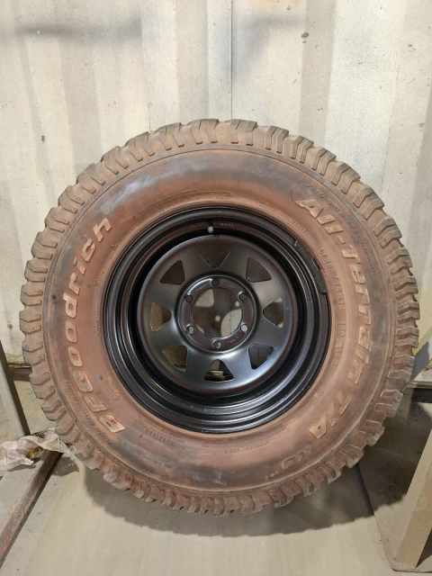 265/75R16 BFG All Terrain on sunraysia rim 16x8 | Wheels, Tyres & Rims ...