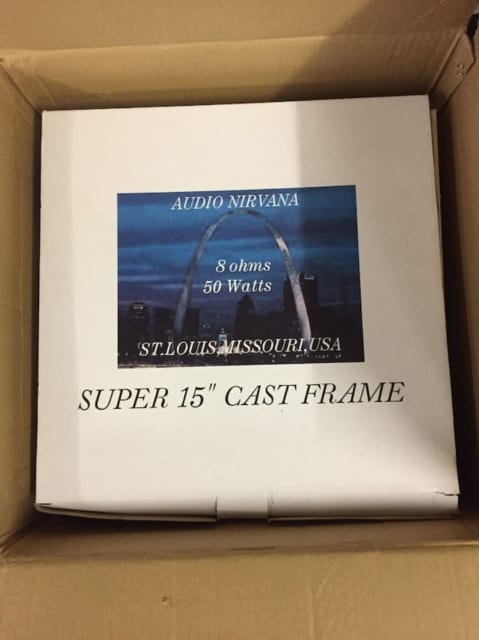 Audio Nirvana Super 15 inch Die Cast Full Range HiFi Speakers | Speakers | Gumtree Australia ...