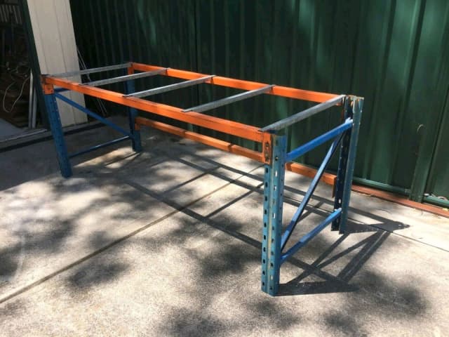 B 4 Dexion Pallet Racking Work Bench with Free Slatwall Accessories ...